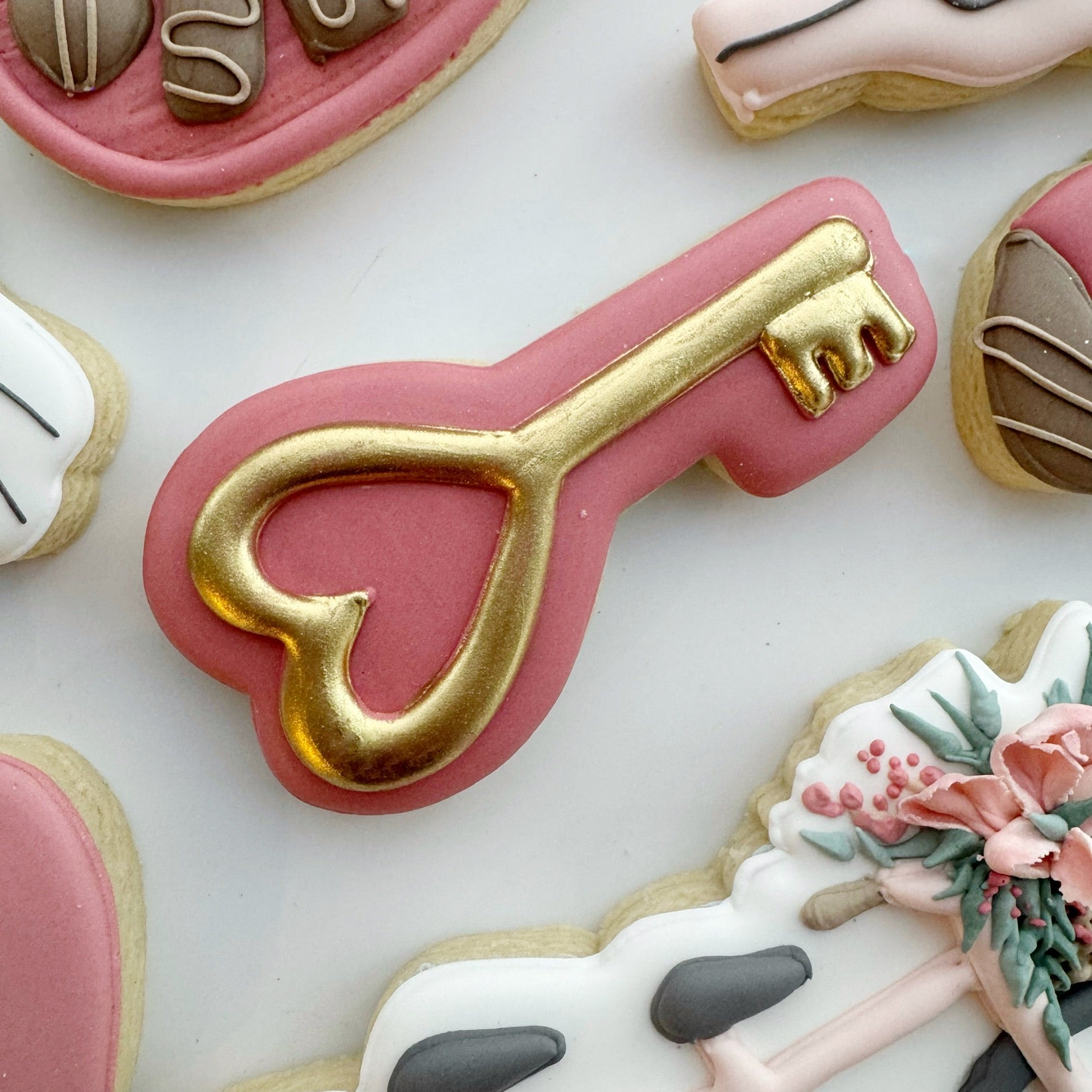 Heart Key Cookie Cutter STL File for 3D Printing – The Millers Wife Custom Cookies