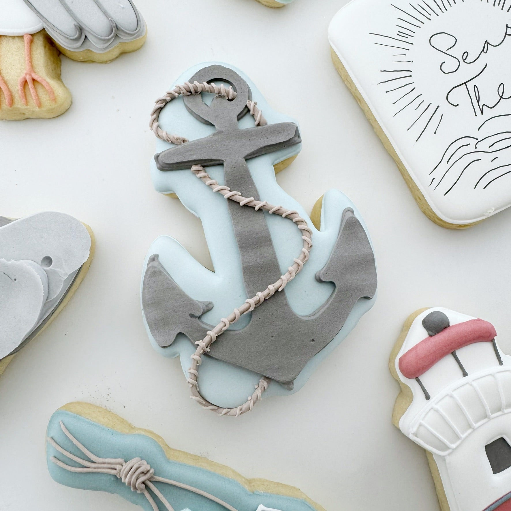 Anchor Cookie Cutter STL File for 3D Printing – The Millers Wife Custom Cookies