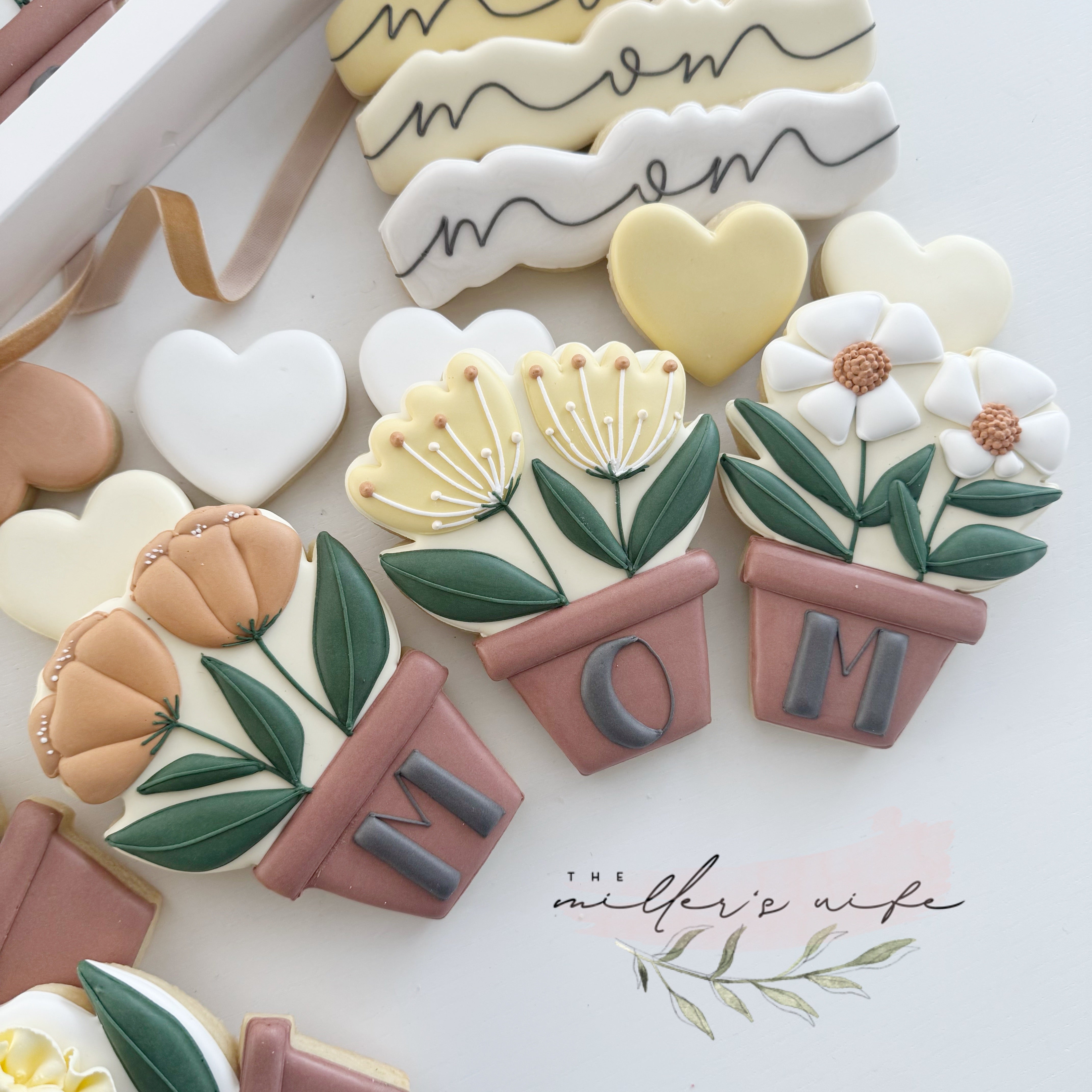 Flower Pot Cookie Cutter STL File for 3D Printing – The Millers Wife Custom Cookies