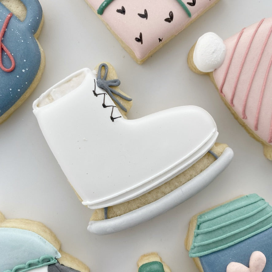 Ice Skate Cookie Cutter STL File for 3D Printing – The Millers Wife ...