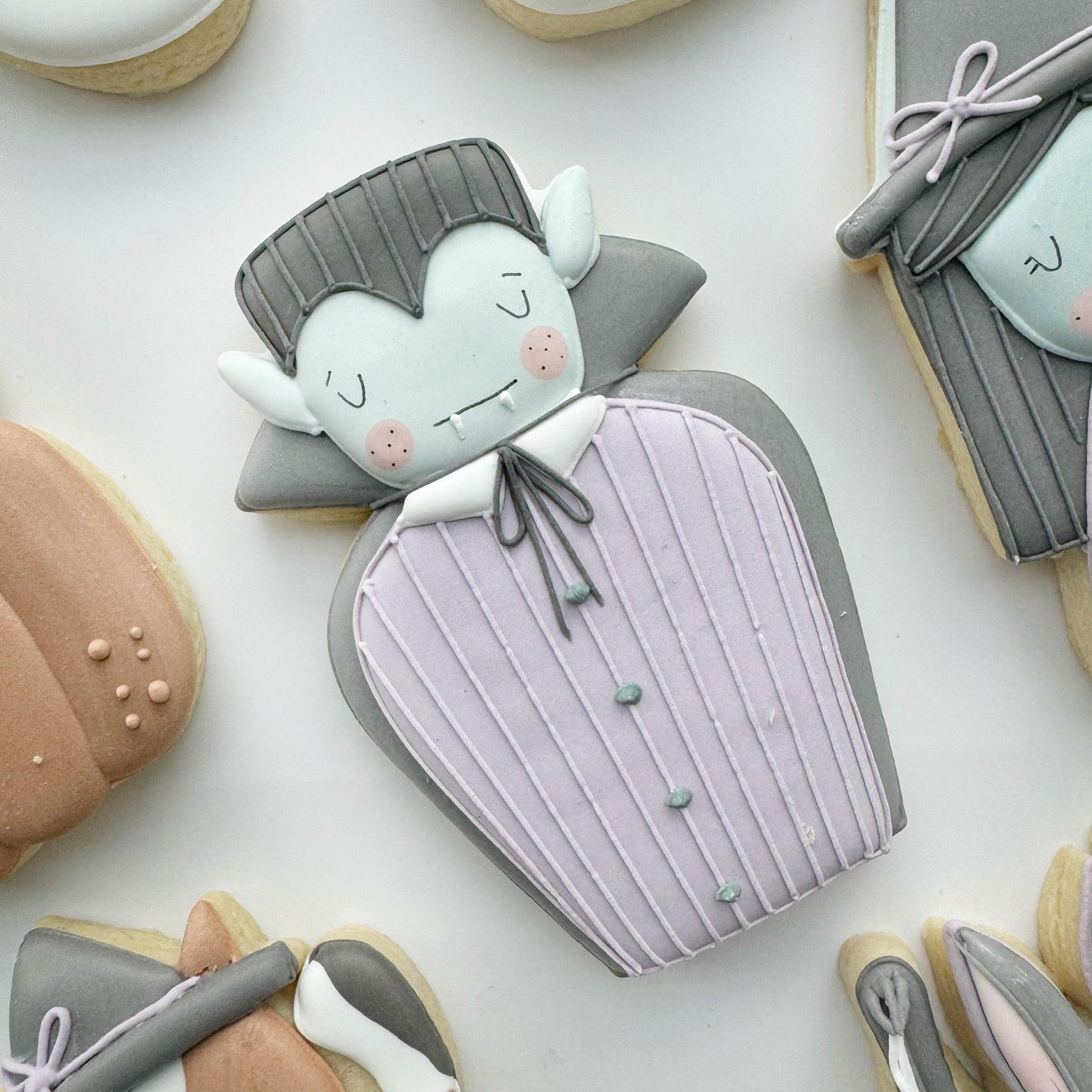 Vampire Bust Cookie Cutter STL File for 3D Printing – The Millers Wife ...