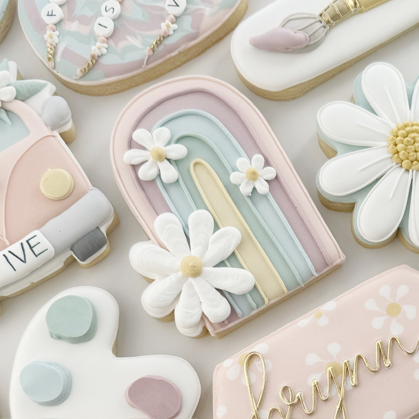 Floral Rainbow Cookie Cutter STL File for 3D Printing – The Millers ...