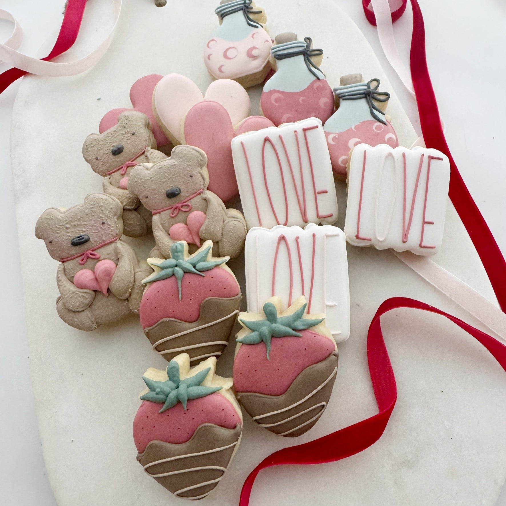 Valentine's Day Mini's Cookie Cutters-STL File Set for 3D Printing ...