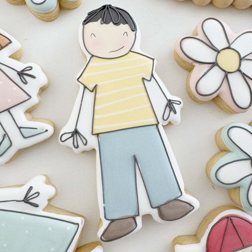 Stick Figure Family Cookie Cutter set of STL Files for 3D Printing ...