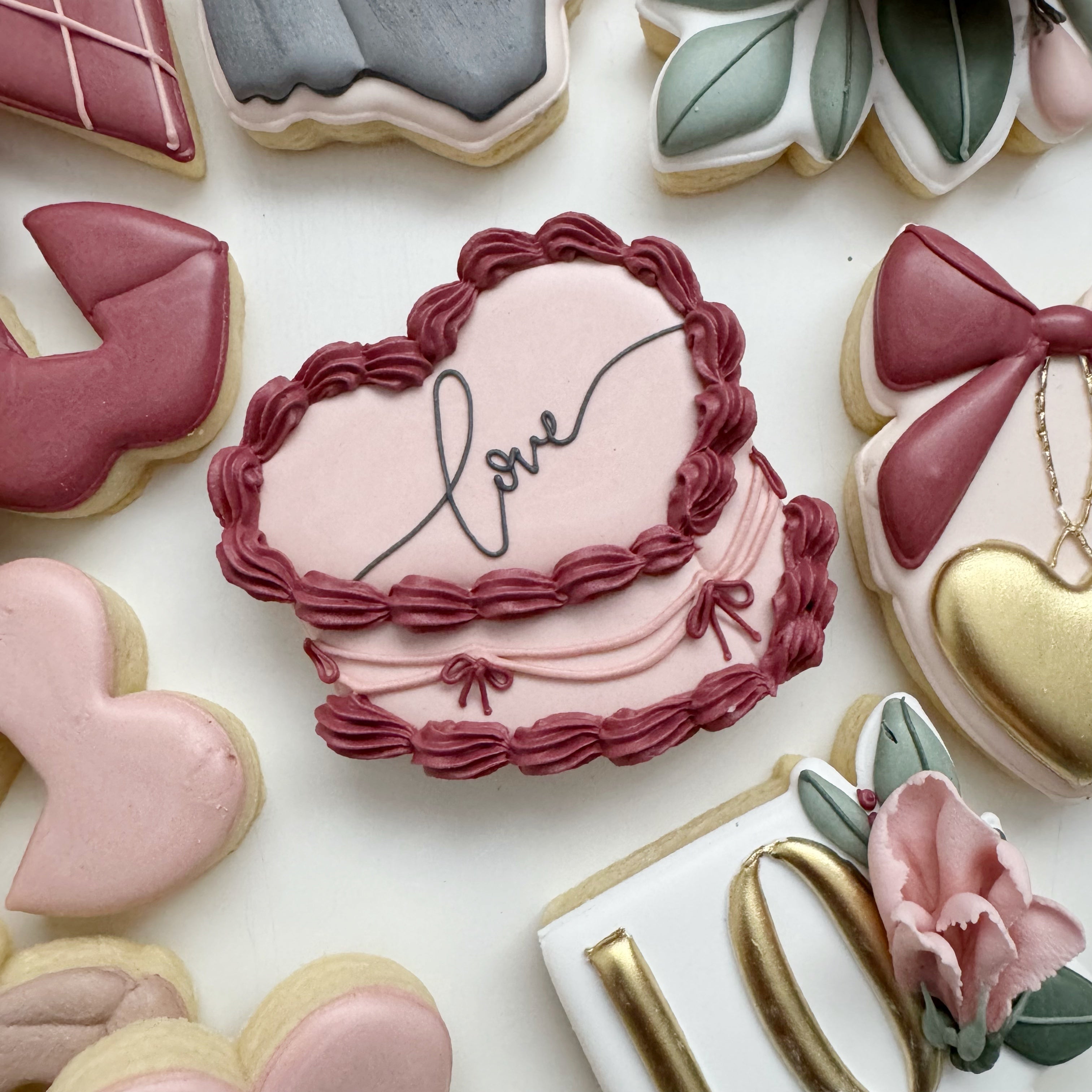 Vintage Heart Cake Cookie Cutter STL File for 3D Printing – The Millers ...