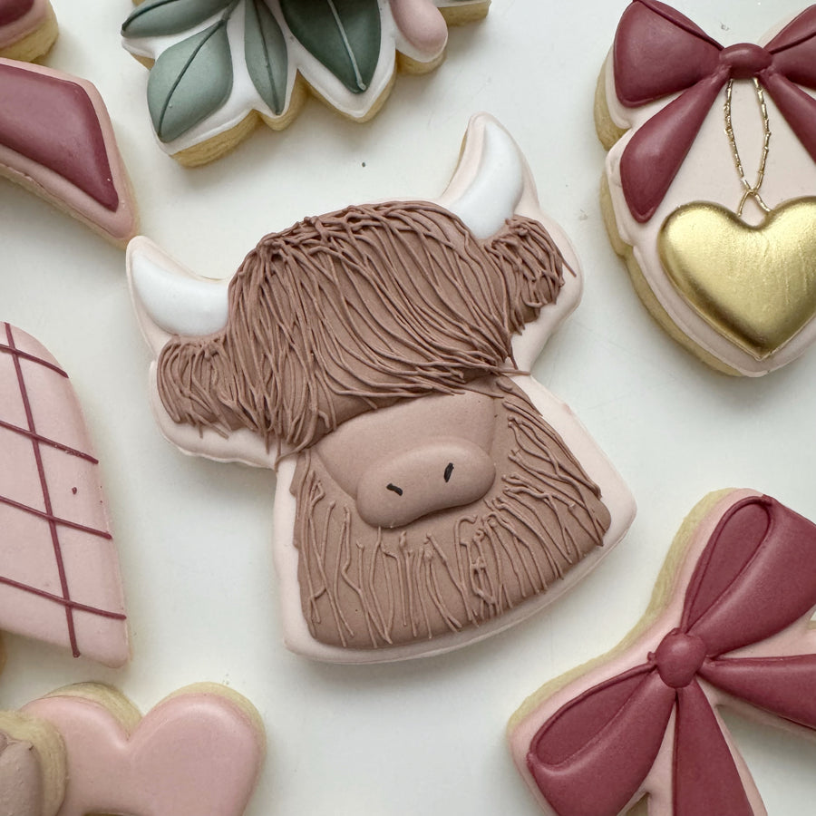 HIghland Cow Cookie Cutter STL File for 3D Printing – The Millers Wife ...