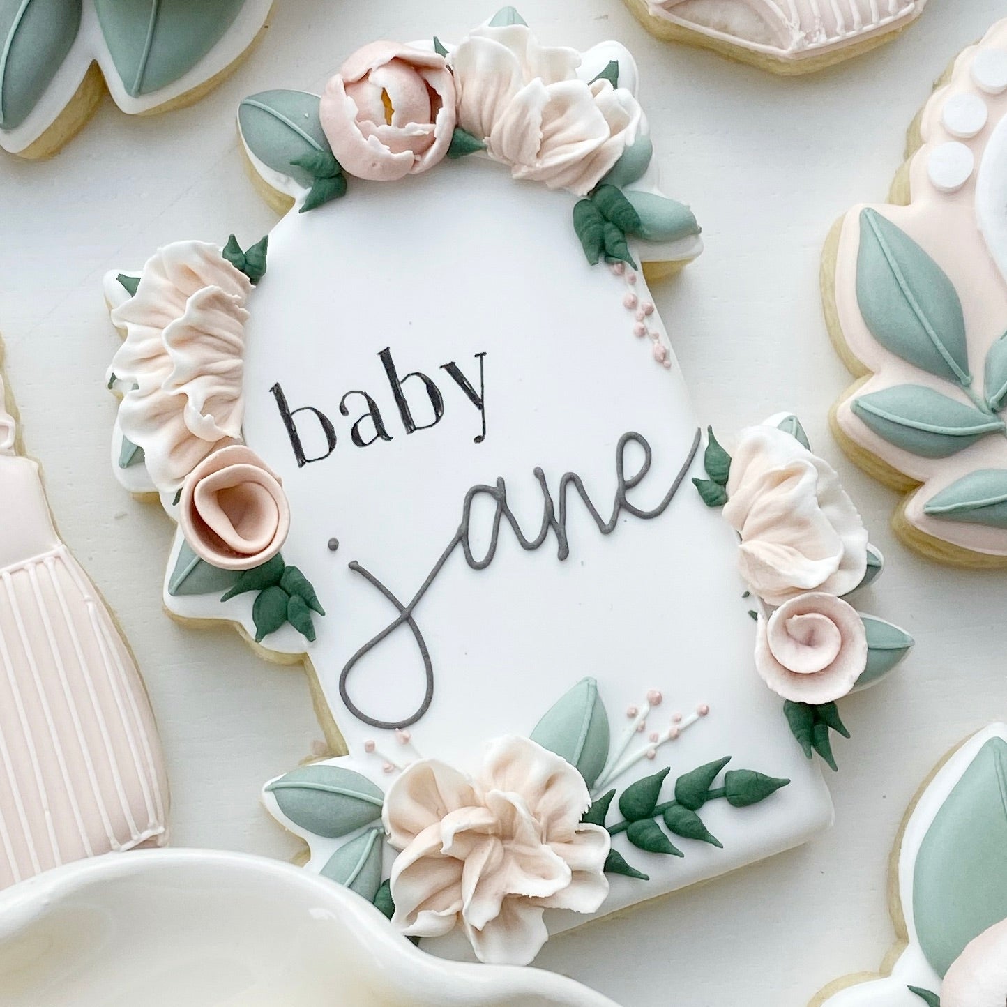 Floral Arch Sprig Cookie Cutter STL File for 3D Printing – The Millers ...