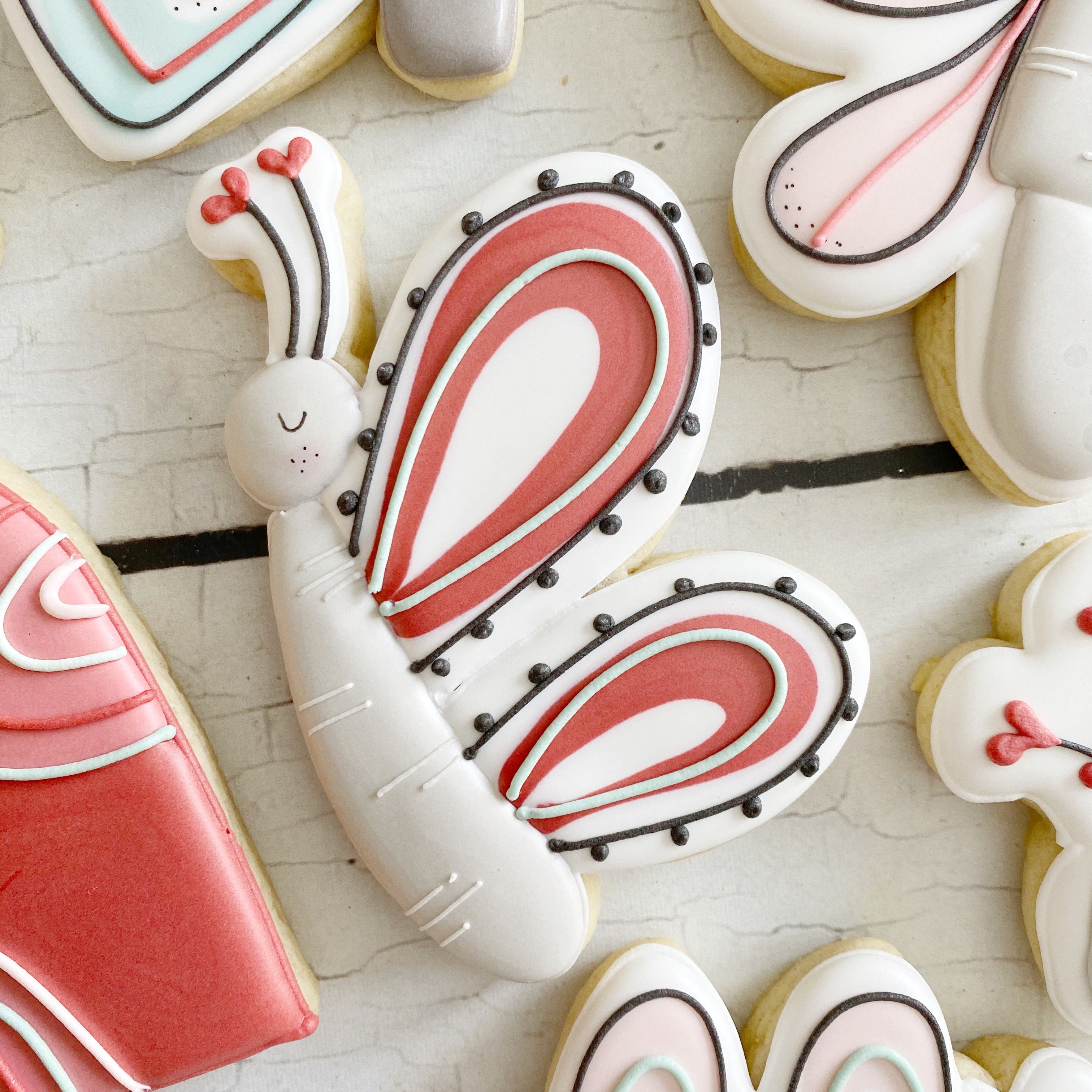 Butterfly #2 Lovebug Cookie Cutter STL File for 3D Printing – The ...